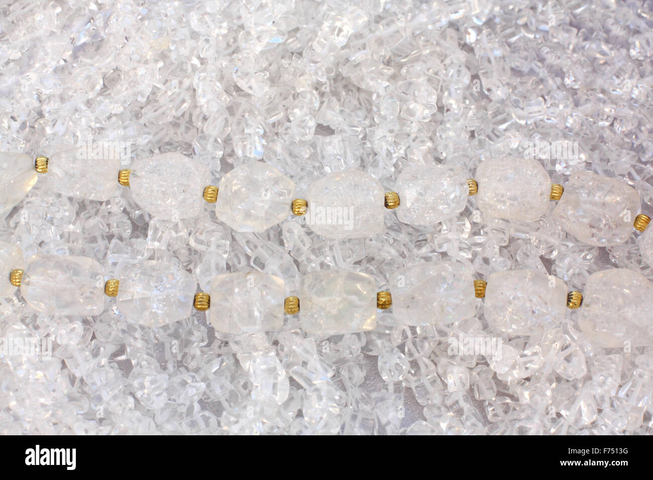 Rock crystal beads hi-res stock photography and images - Alamy