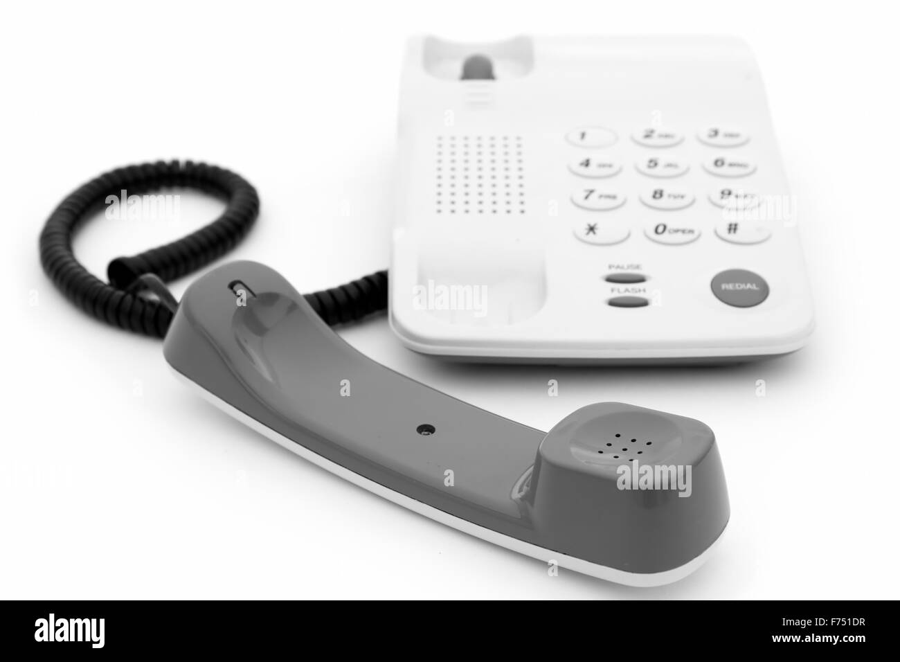 Communications telephone Cut Out Stock Images & Pictures - Alamy