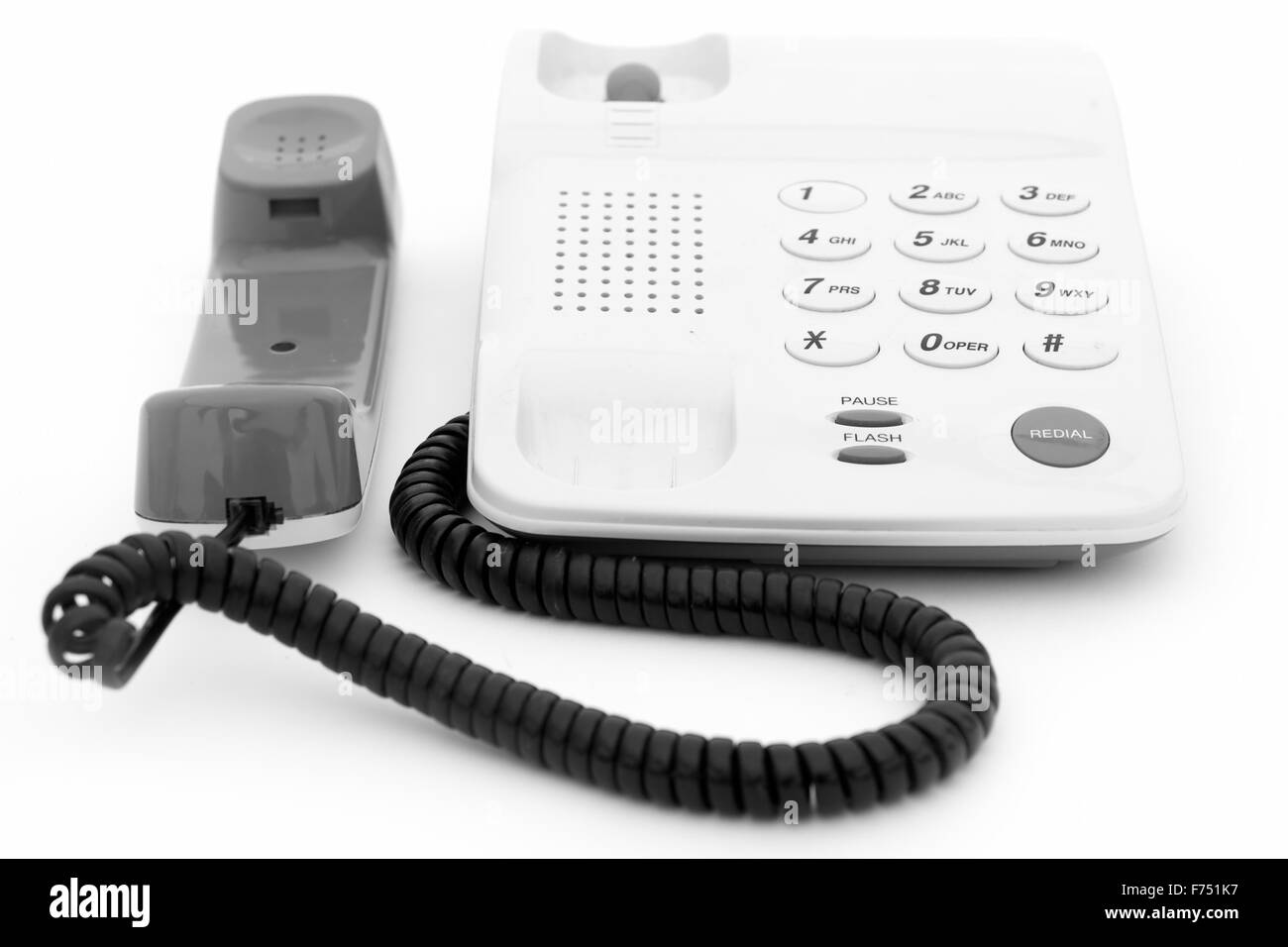Communications telephone Cut Out Stock Images & Pictures - Alamy