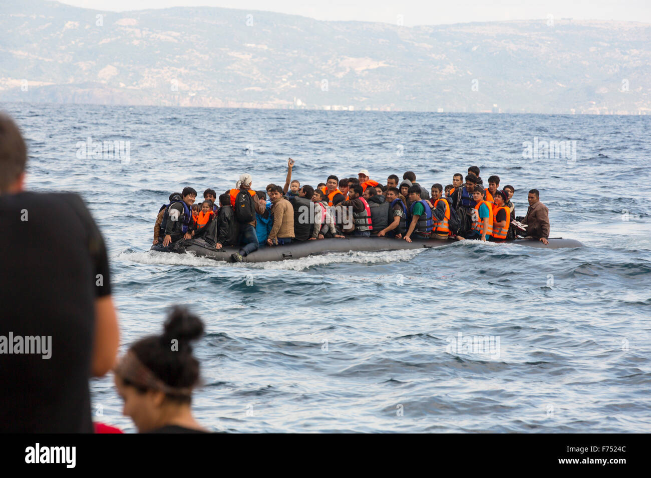 Refugee boat hi-res stock photography and images - Alamy