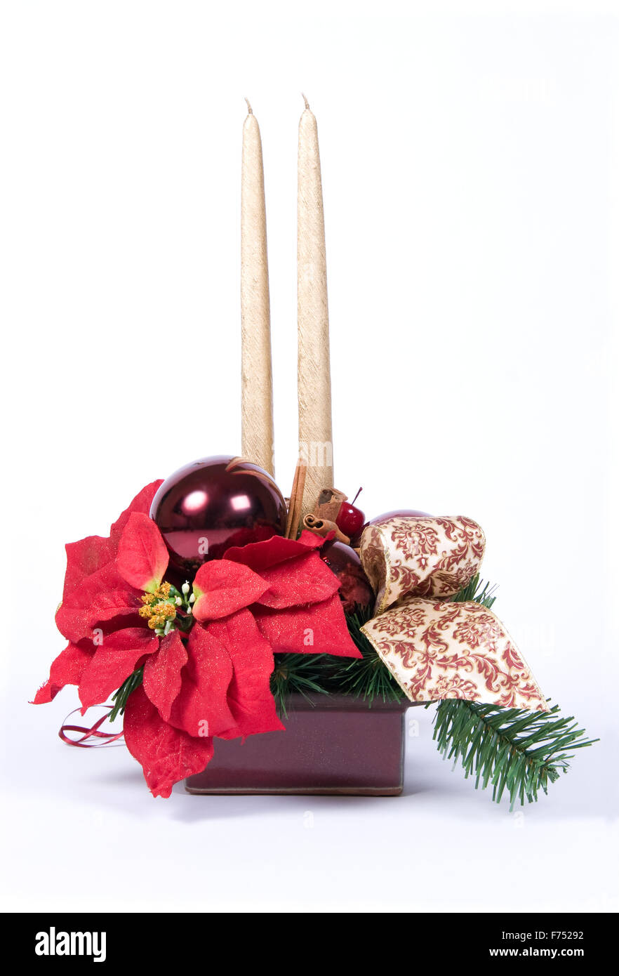 Green table decoration Cut Out Stock Images & Pictures - Alamy