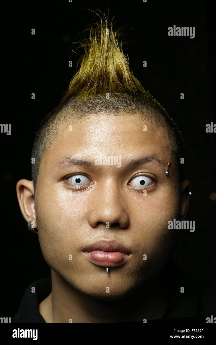 Mohawk hair hi-res stock photography and images - Alamy