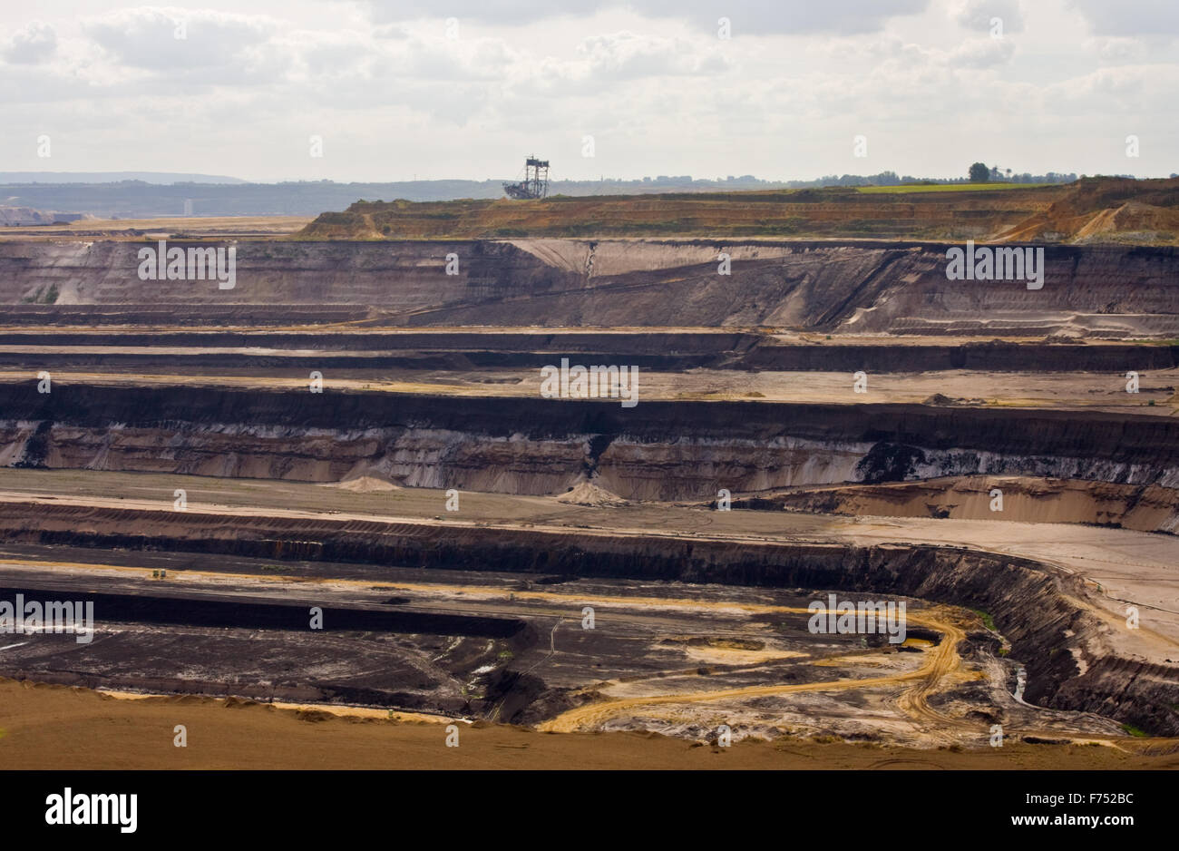 Open-pit lignite mining in Germany Stock Photo - Alamy