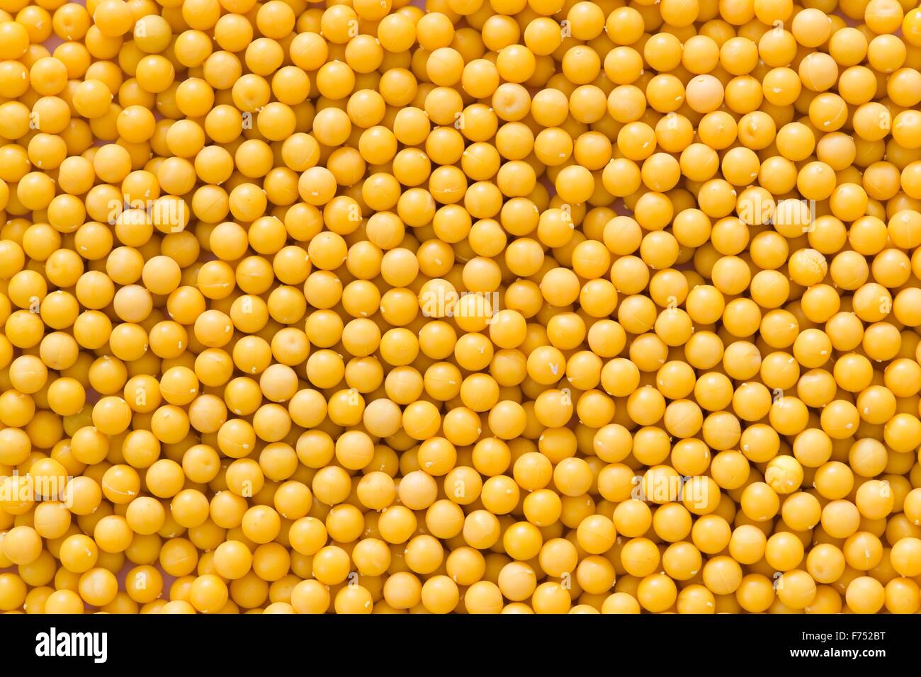 Many yellow balls Stock Photo - Alamy