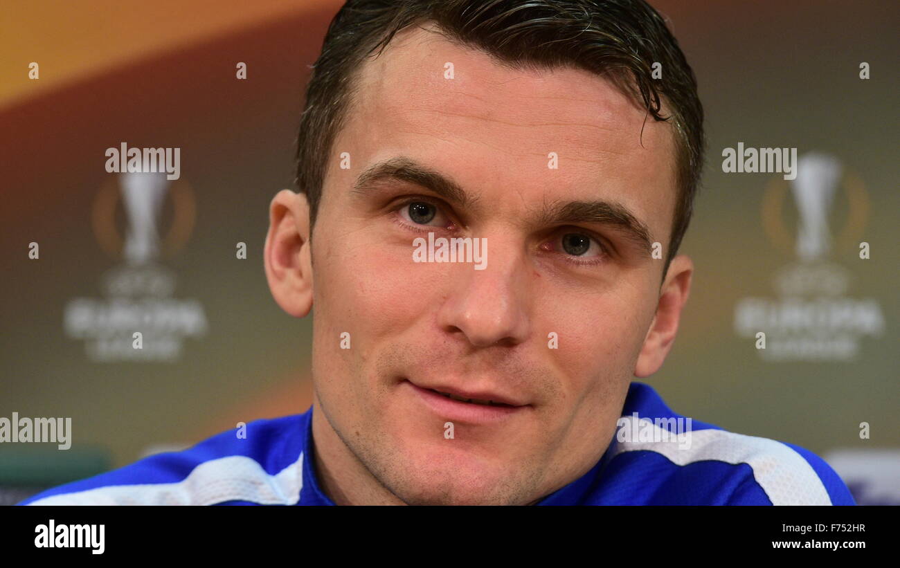 Prague, Czech Republic. 25th Nov, 2015. Captain David Lafata of Sparta ...