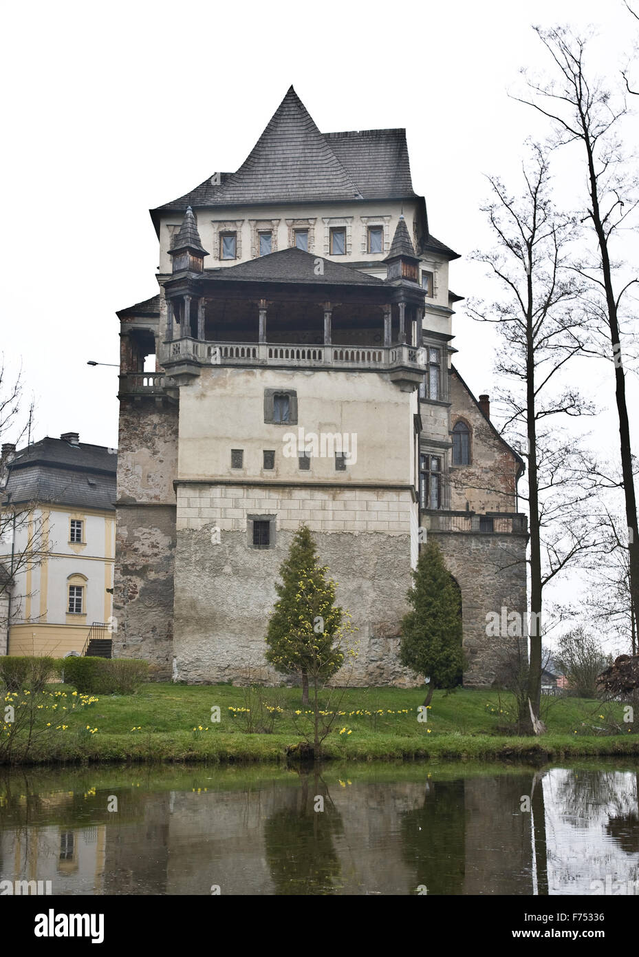 Blatna castle, South Bohemia Stock Photo - Alamy