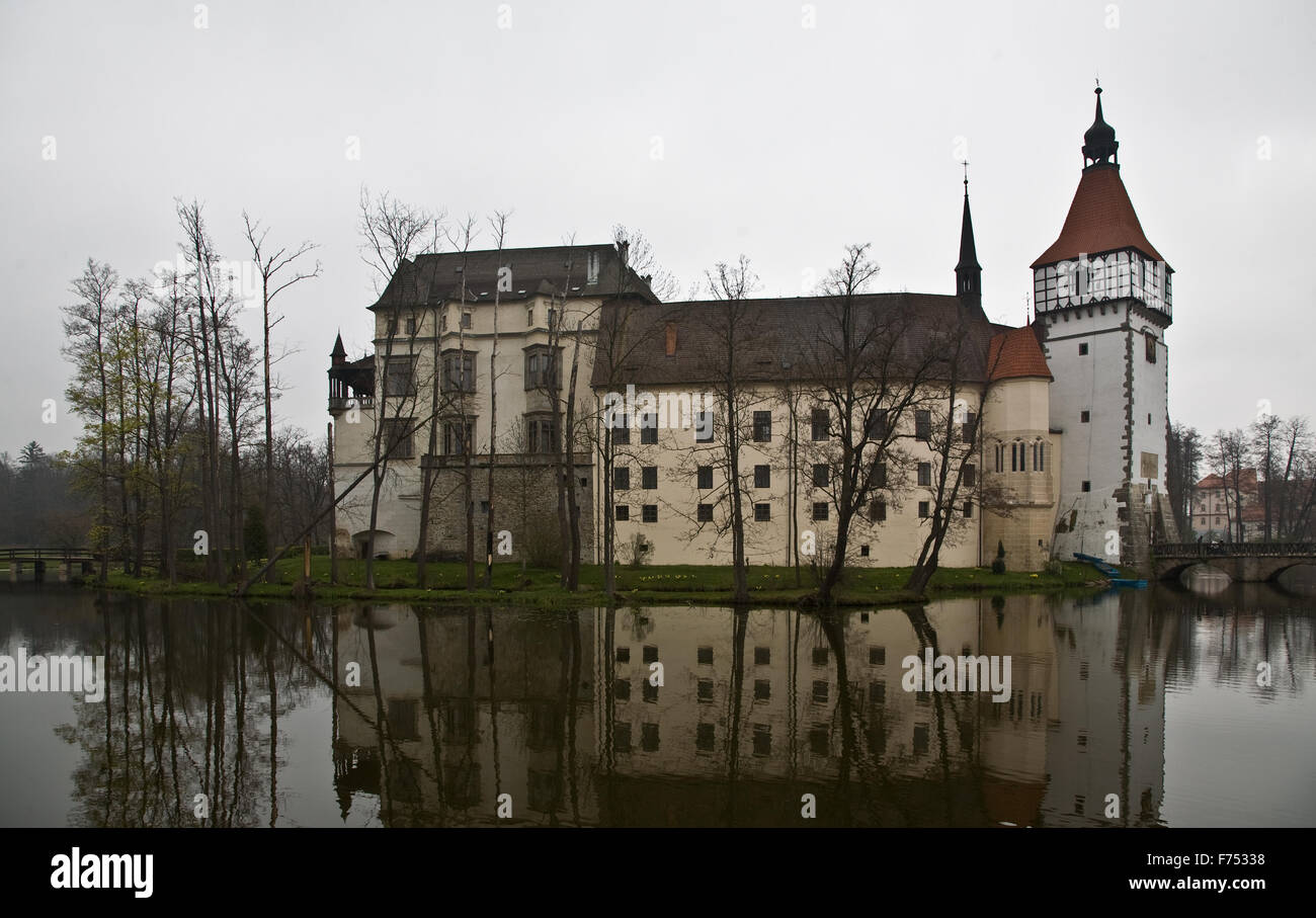 Blatna castle, South Bohemia Stock Photo - Alamy