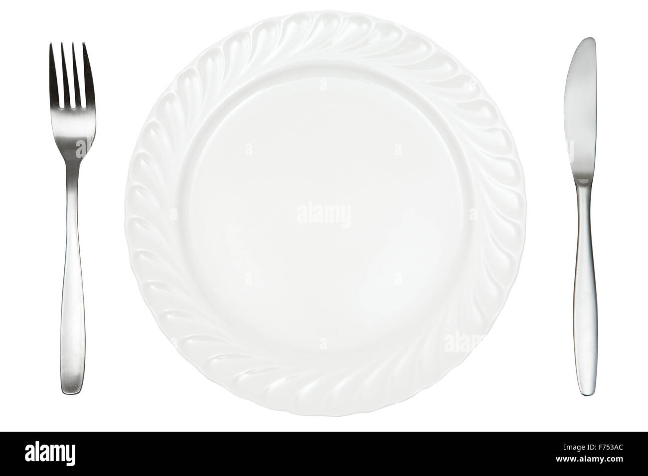 Table place setting meal Cut Out Stock Images & Pictures - Alamy