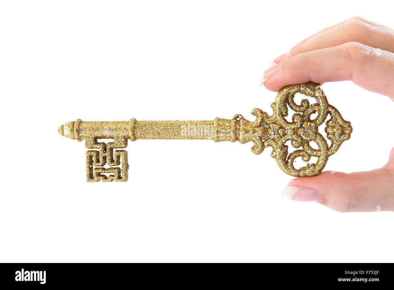 Golden key hi-res stock photography and images - Alamy