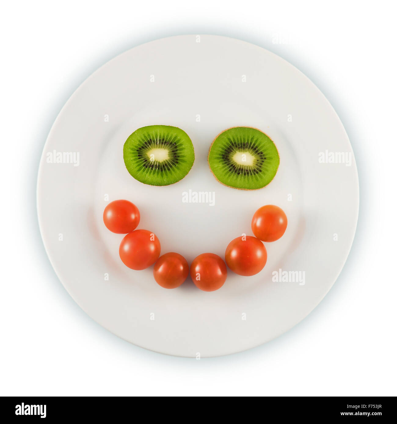 Smiling when dining Cut Out Stock Images & Pictures - Alamy