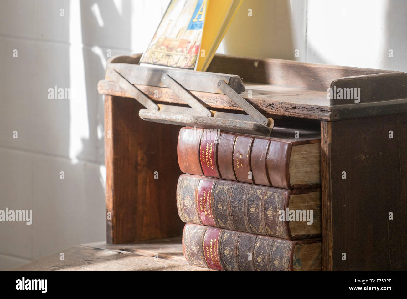 Old School Desk High Resolution Stock Photography and Images - Alamy