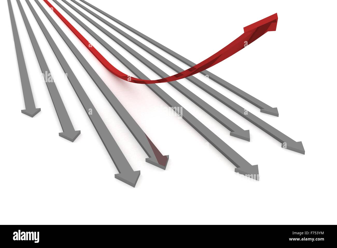 Arrow cross movement hi-res stock photography and images - Alamy