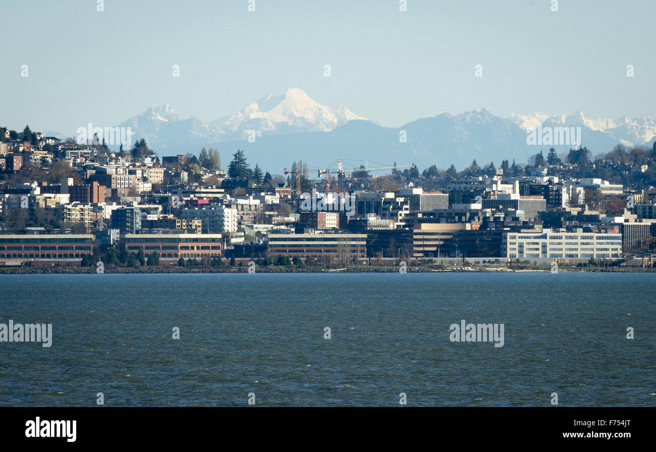 Seattle, Washington, USA. 21st Nov, 2015. The Seattle downtown and ...