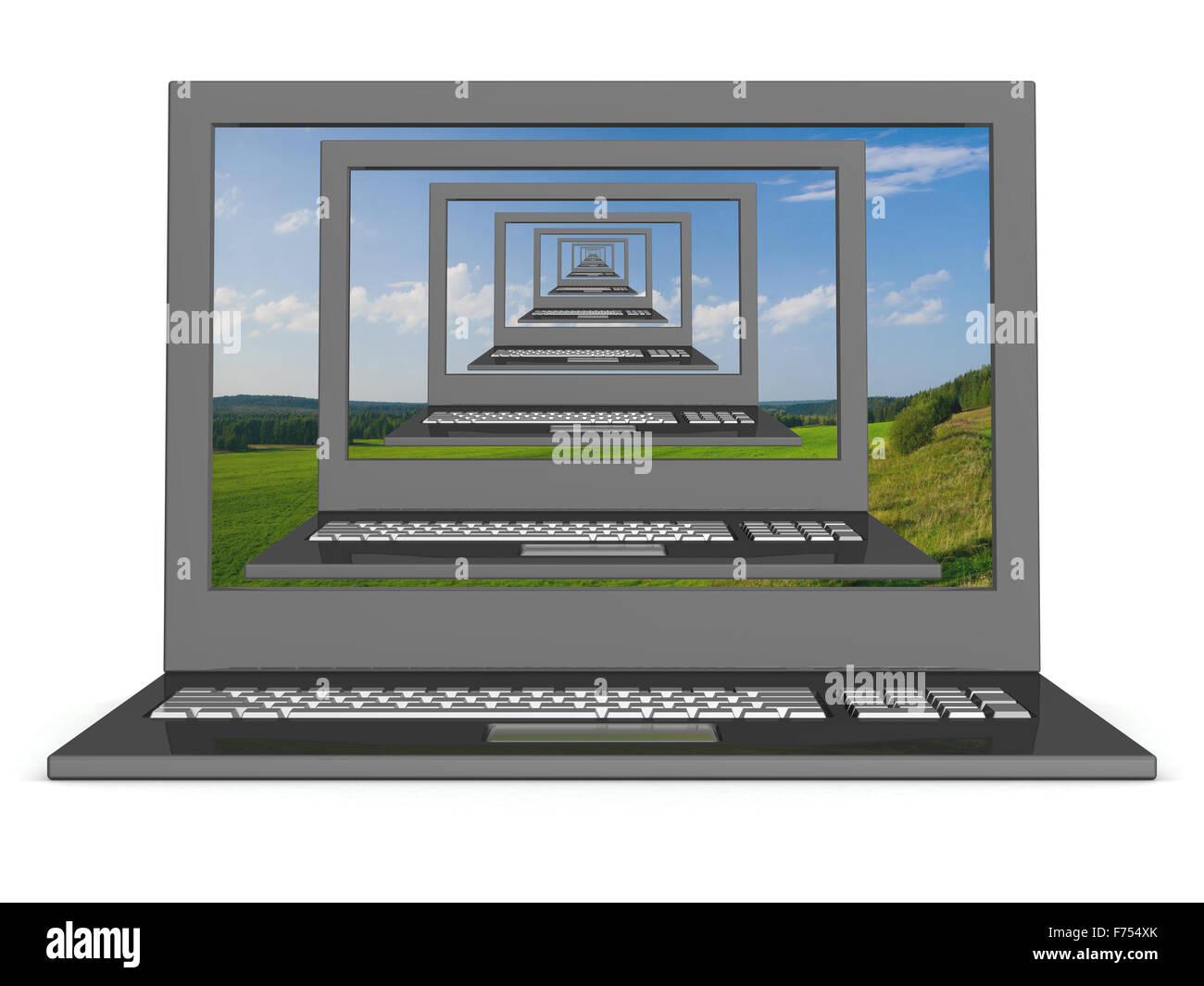 Recursive image Cut Out Stock Images & Pictures - Alamy