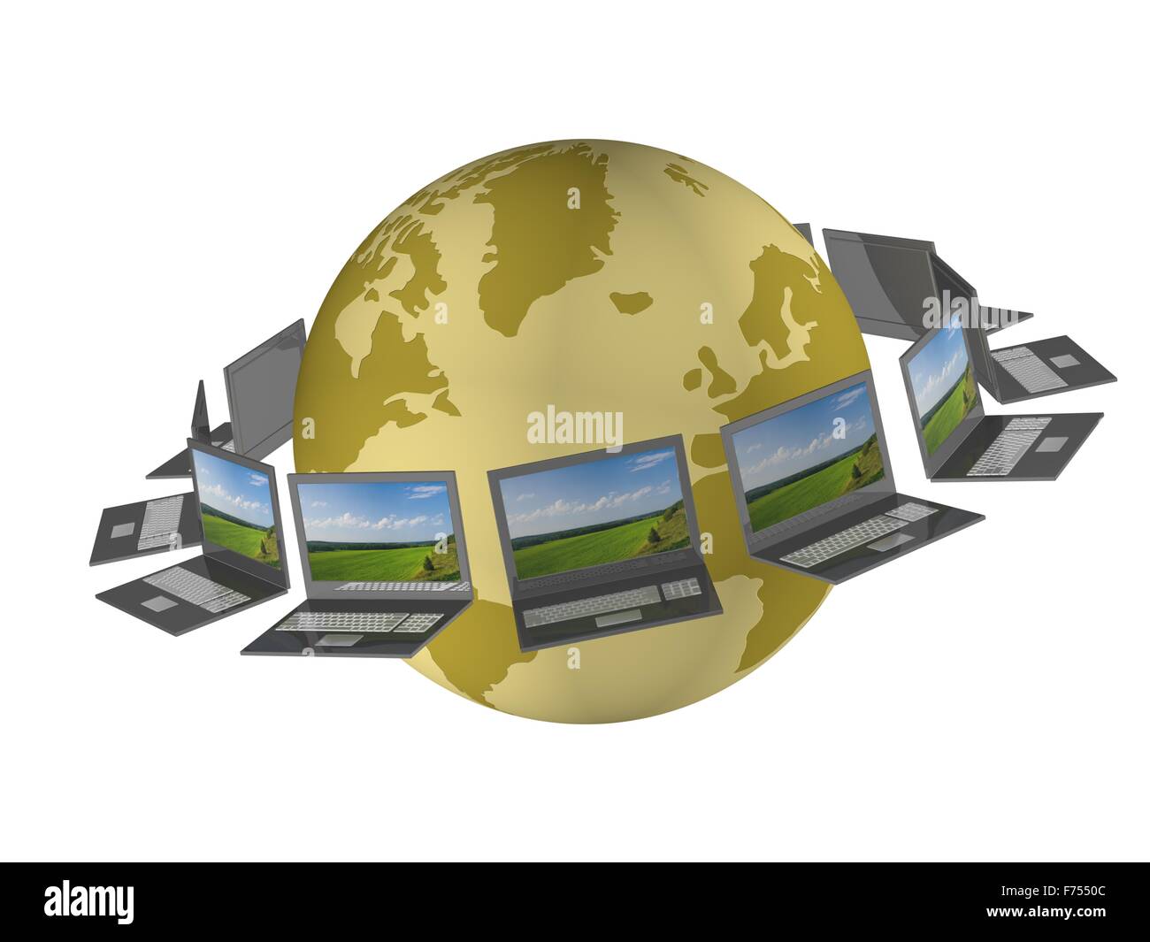 Direction network Cut Out Stock Images & Pictures - Alamy