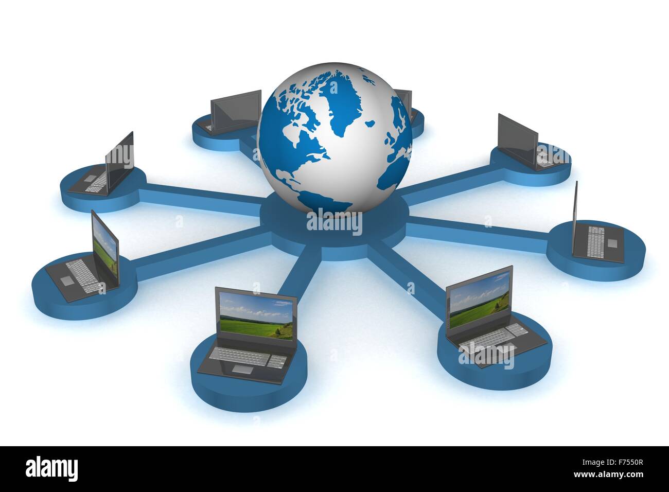 Direction network Cut Out Stock Images & Pictures - Alamy