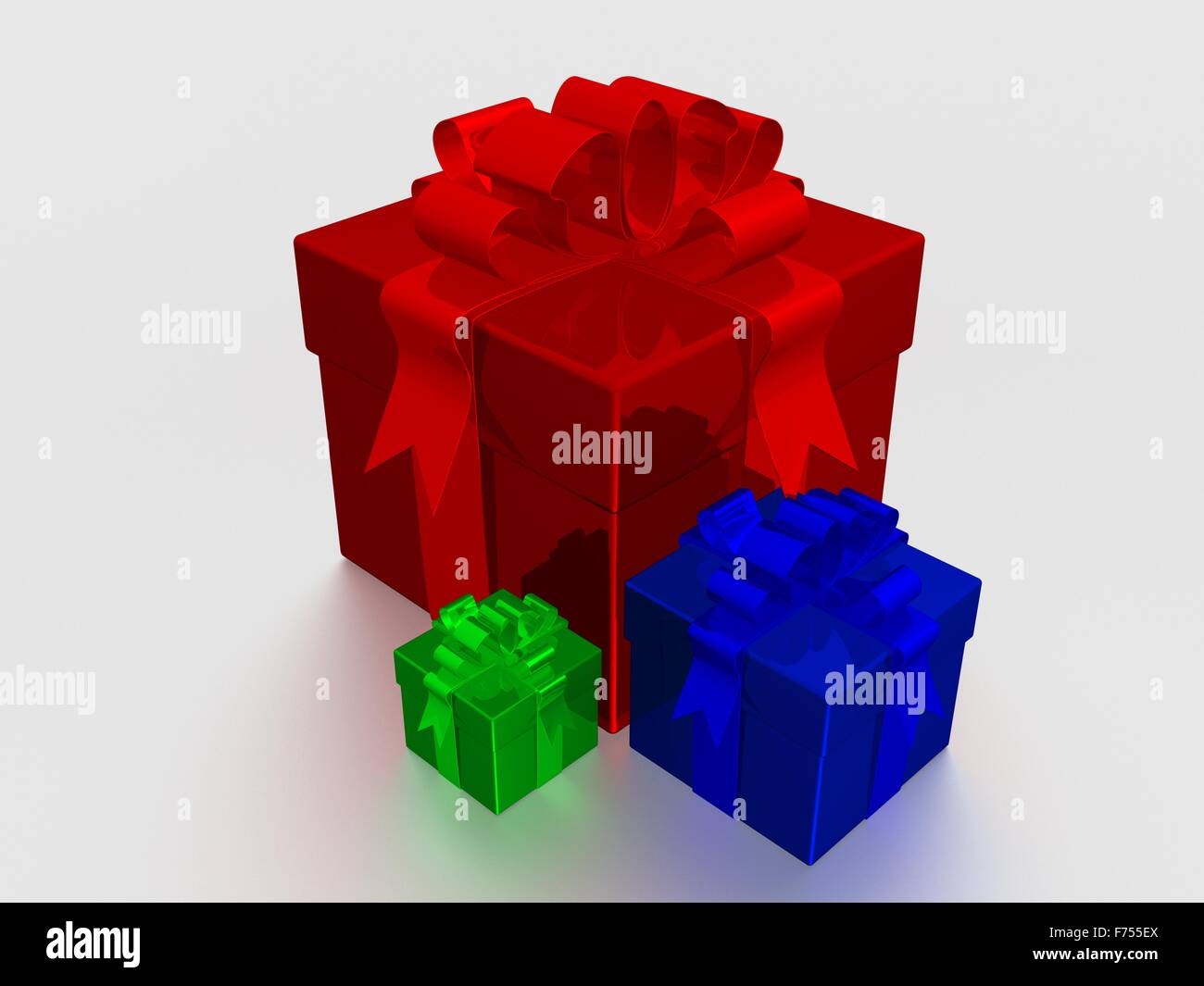 Gift boxes 3d hi-res stock photography and images - Alamy