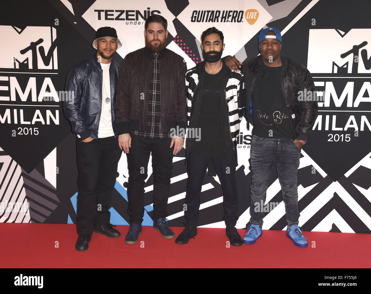 The 2015 MTV EMAs (European Music Awards) held at the Mediolanum Forum ...