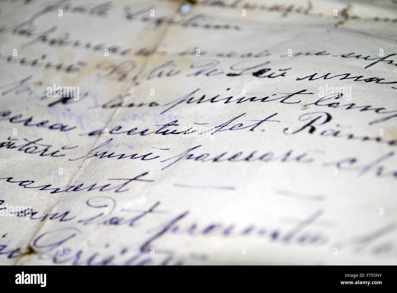 Hand Written Text Stock Photo - Alamy