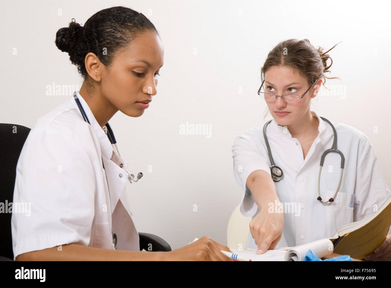 Pointing out the obvious Stock Photo - Alamy