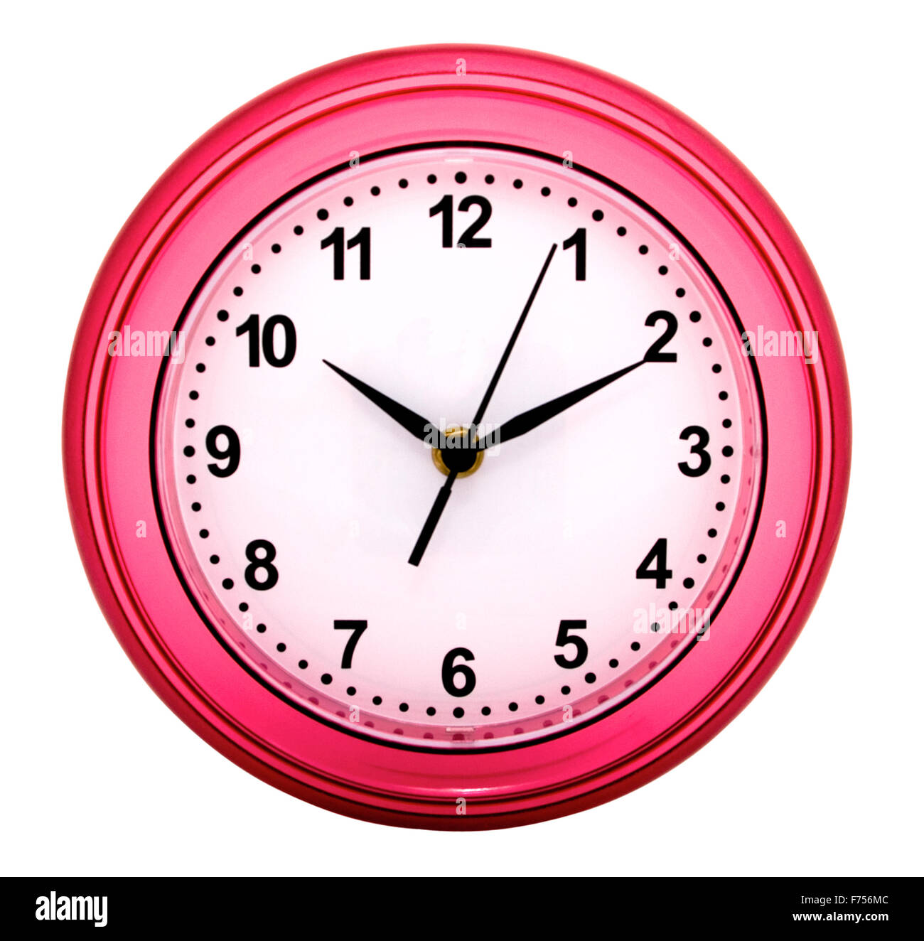 Round wall clock Stock Photo - Alamy