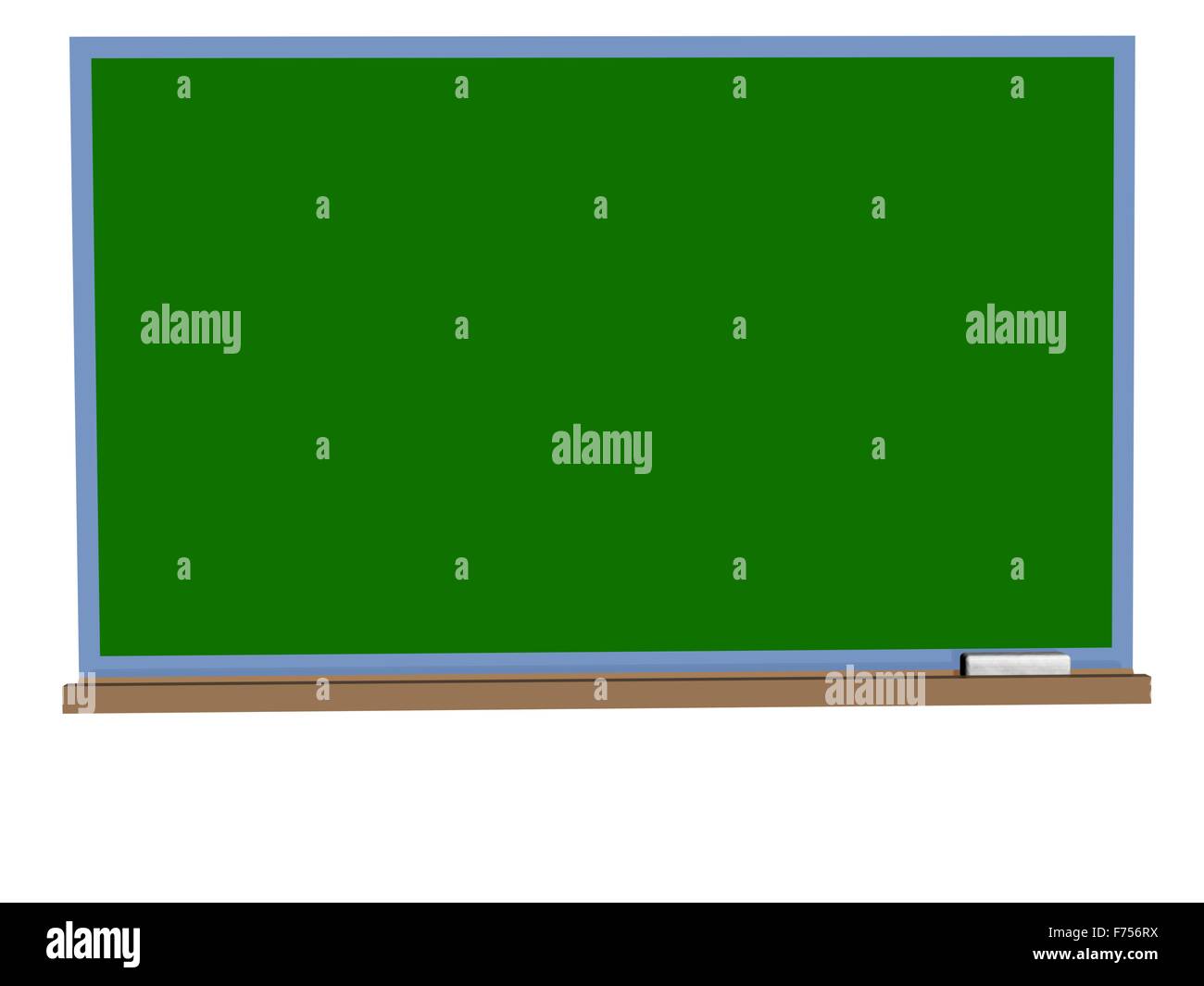 Blackboard with chalk on a white background Stock Photo - Alamy