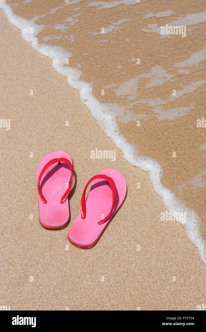 Feet flip flop hi-res stock photography and images - Alamy