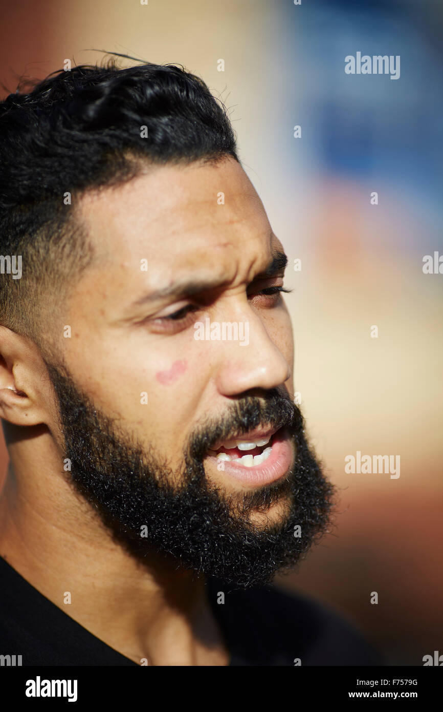 Football talking hi-res stock photography and images - Alamy