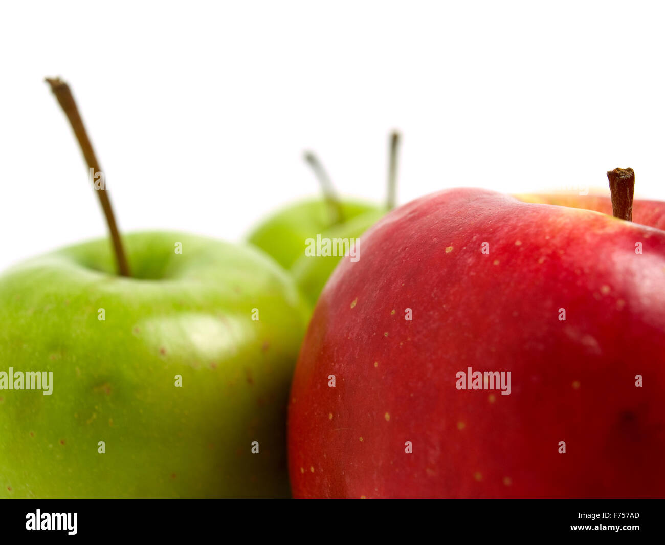 red and green apple Stock Photo - Alamy