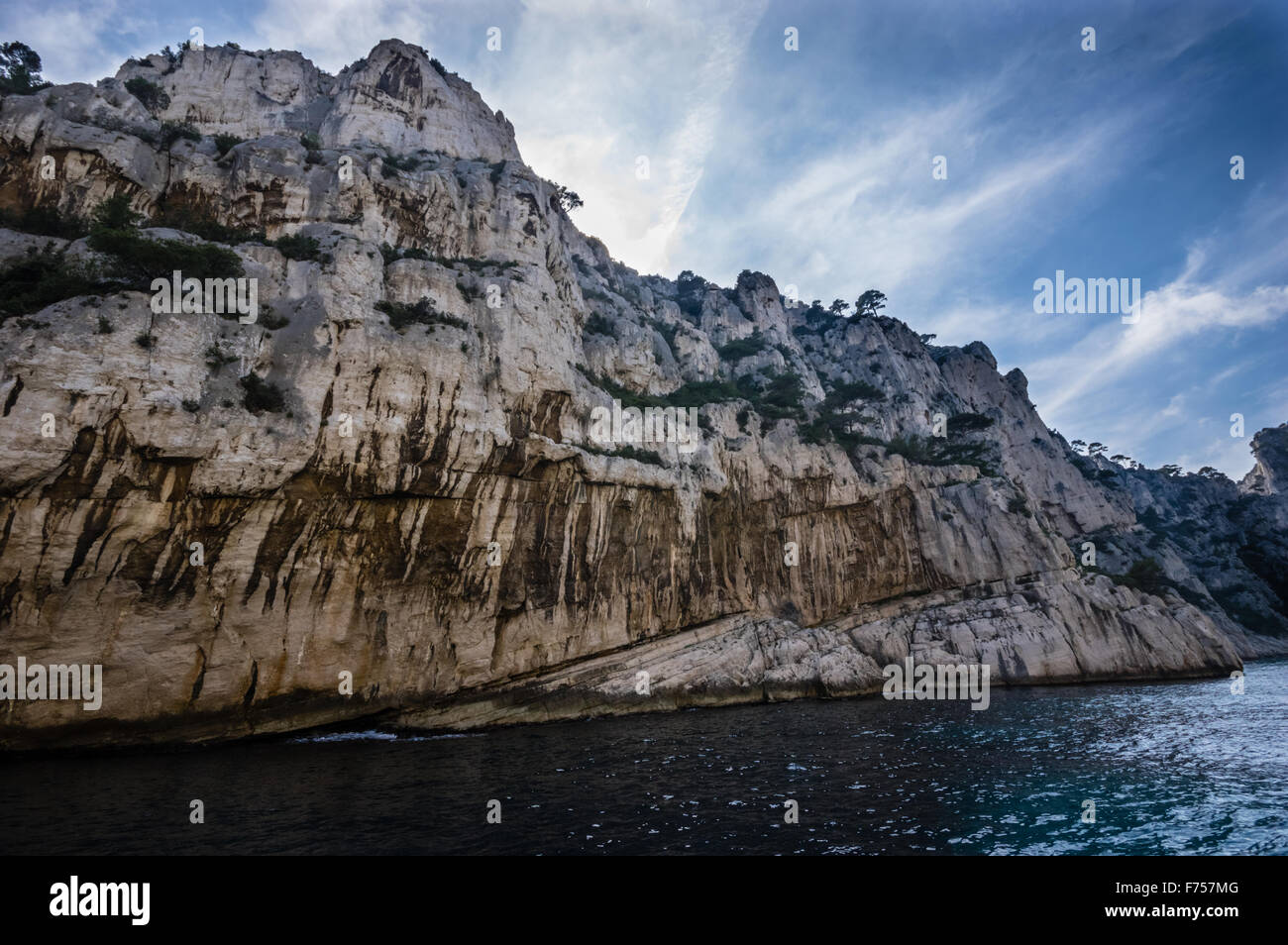Cassis rocks boat trip Stock Photo - Alamy