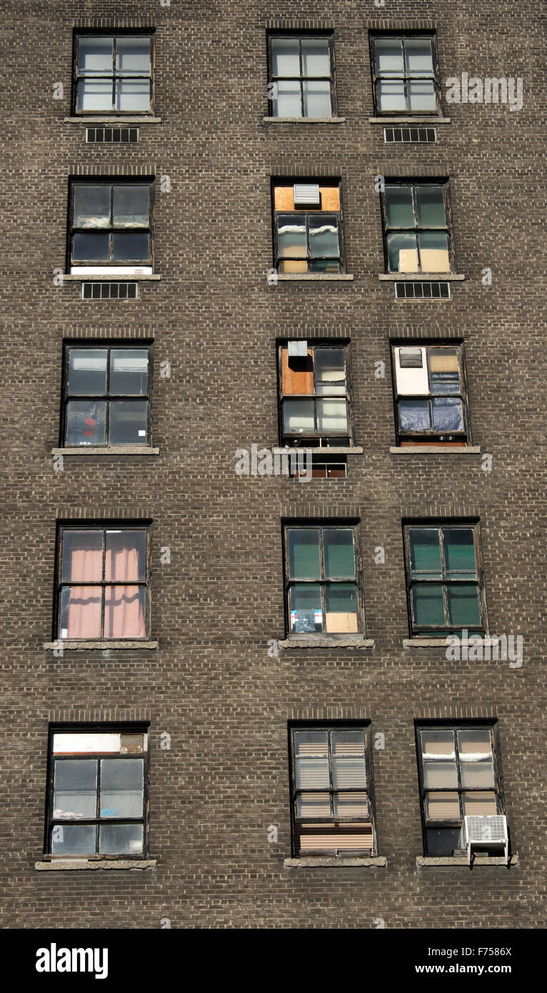 Three rows of windows Stock Photo - Alamy