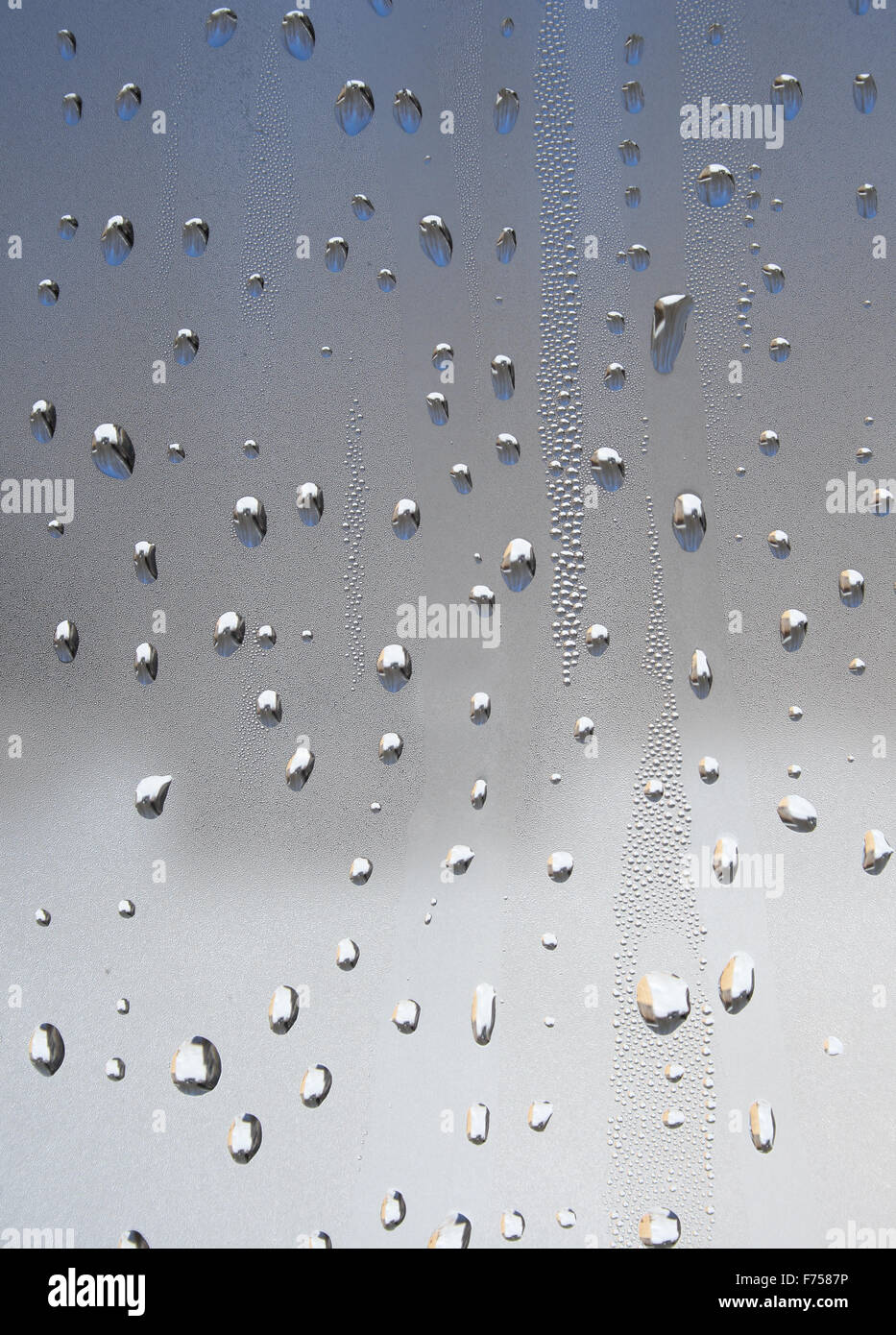Silver liquid drops on hi-res stock photography and images - Alamy