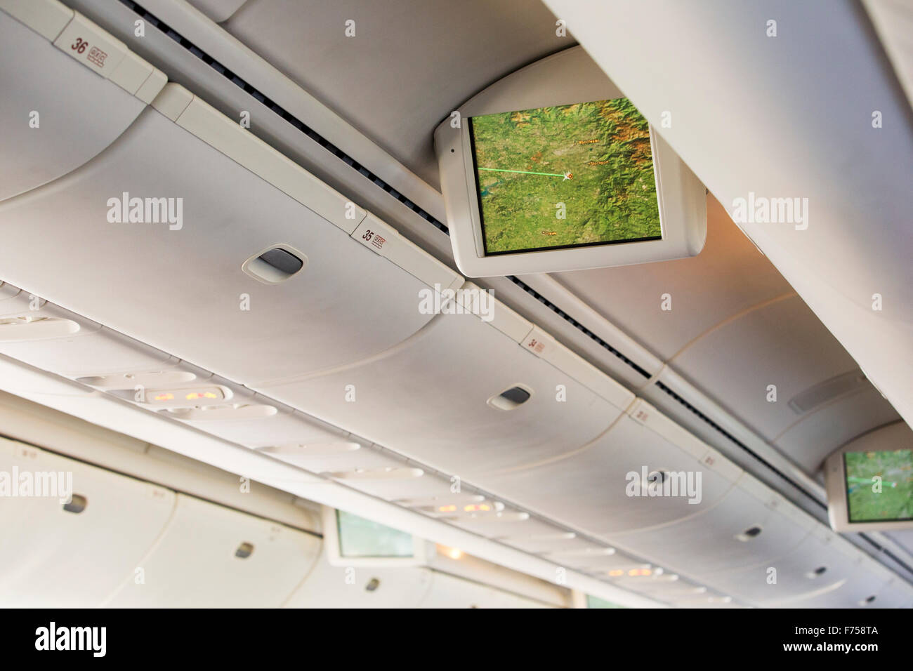 American airlines cabin hi-res stock photography and images - Alamy