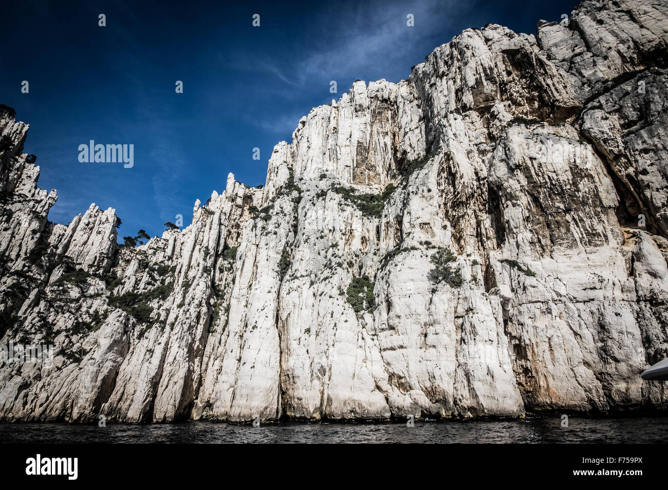 Cassis rocks boat trip Stock Photo - Alamy