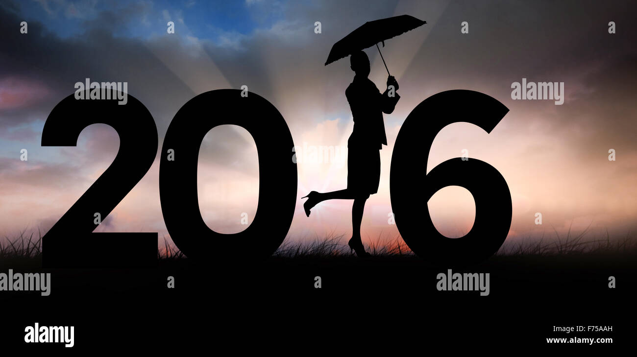 Composite image female silhouette hi-res stock photography and images ...