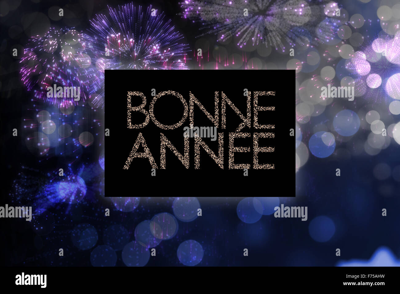 Bonne annee hi-res stock photography and images - Alamy