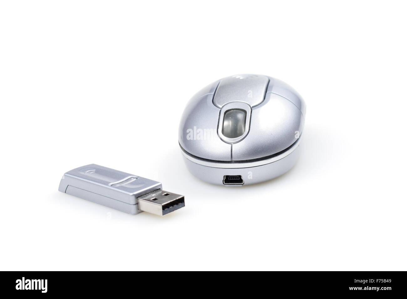 Portable Wireless Mouse Stock Photo - Alamy