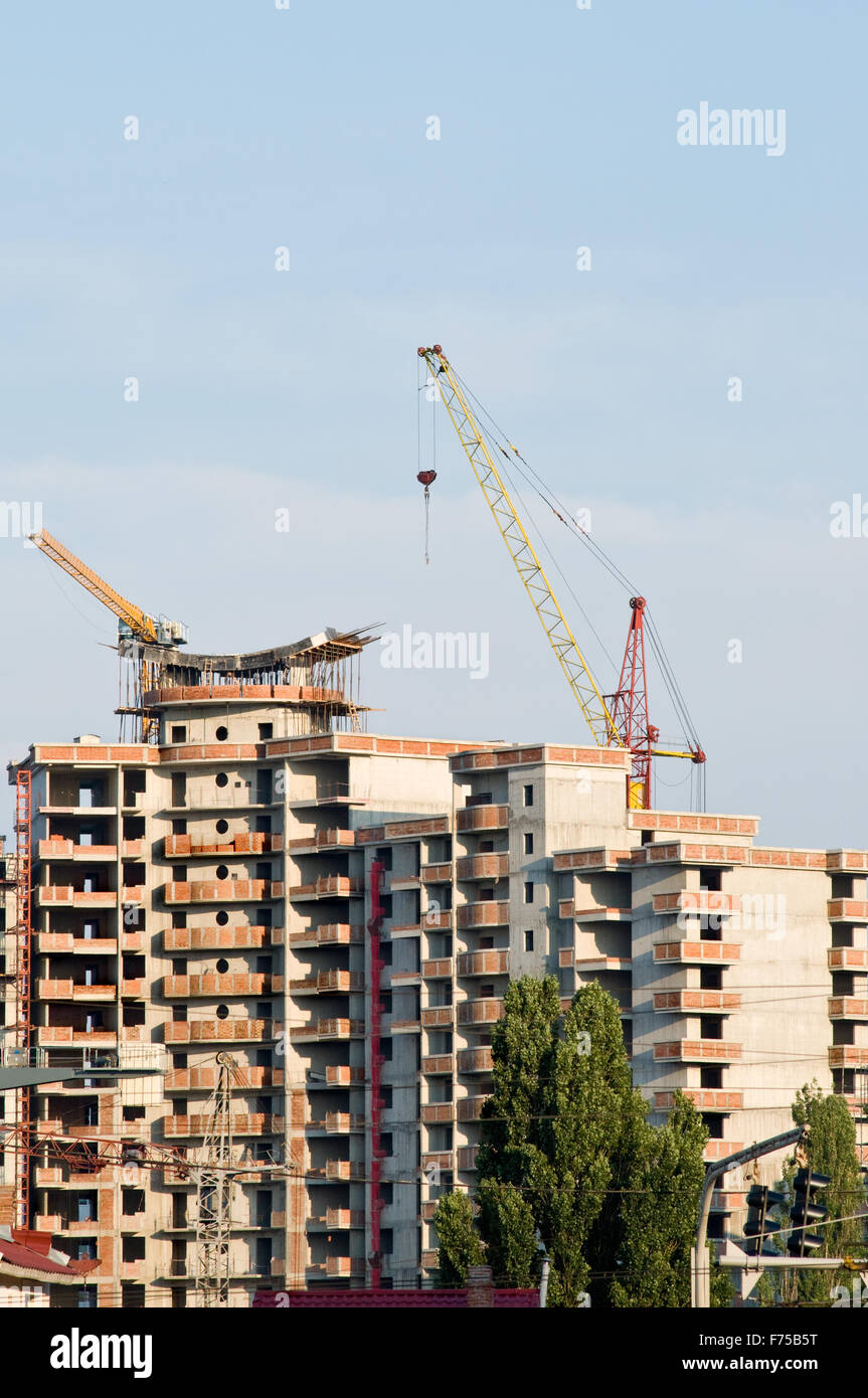building construction in progress Stock Photo - Alamy
