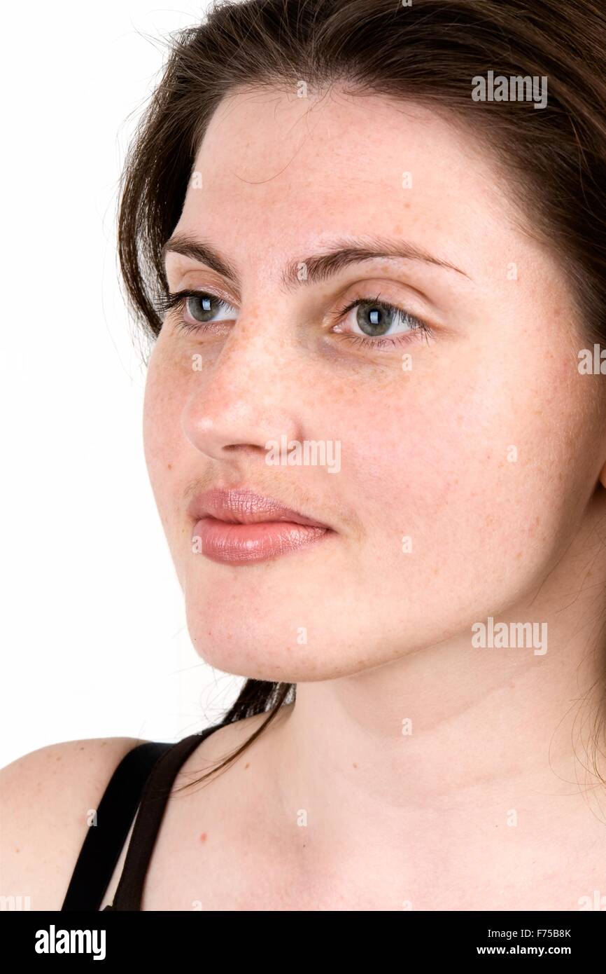 Face close up Stock Photo - Alamy