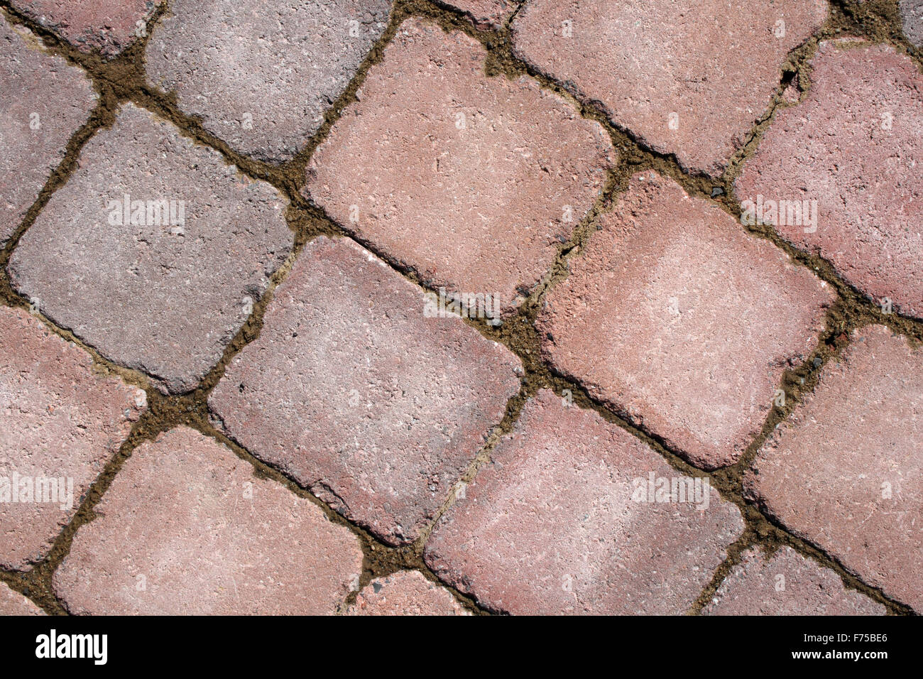 Diagonal stone tile pattern Stock Photo - Alamy