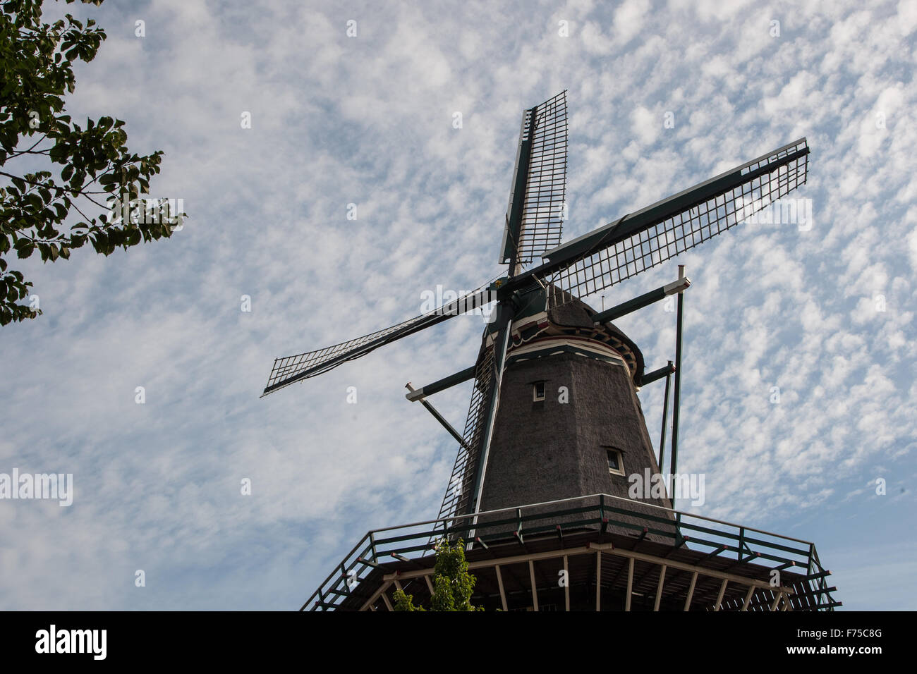 De Gooyer windmill in Amsterdam Holland Stock Photo - Alamy