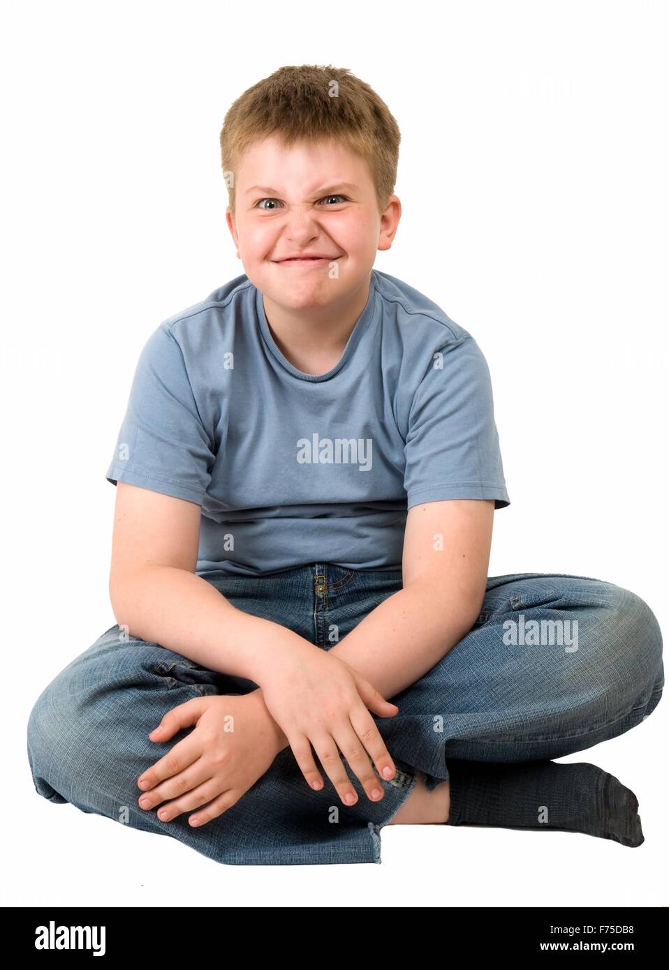 angry little boy Stock Photo - Alamy