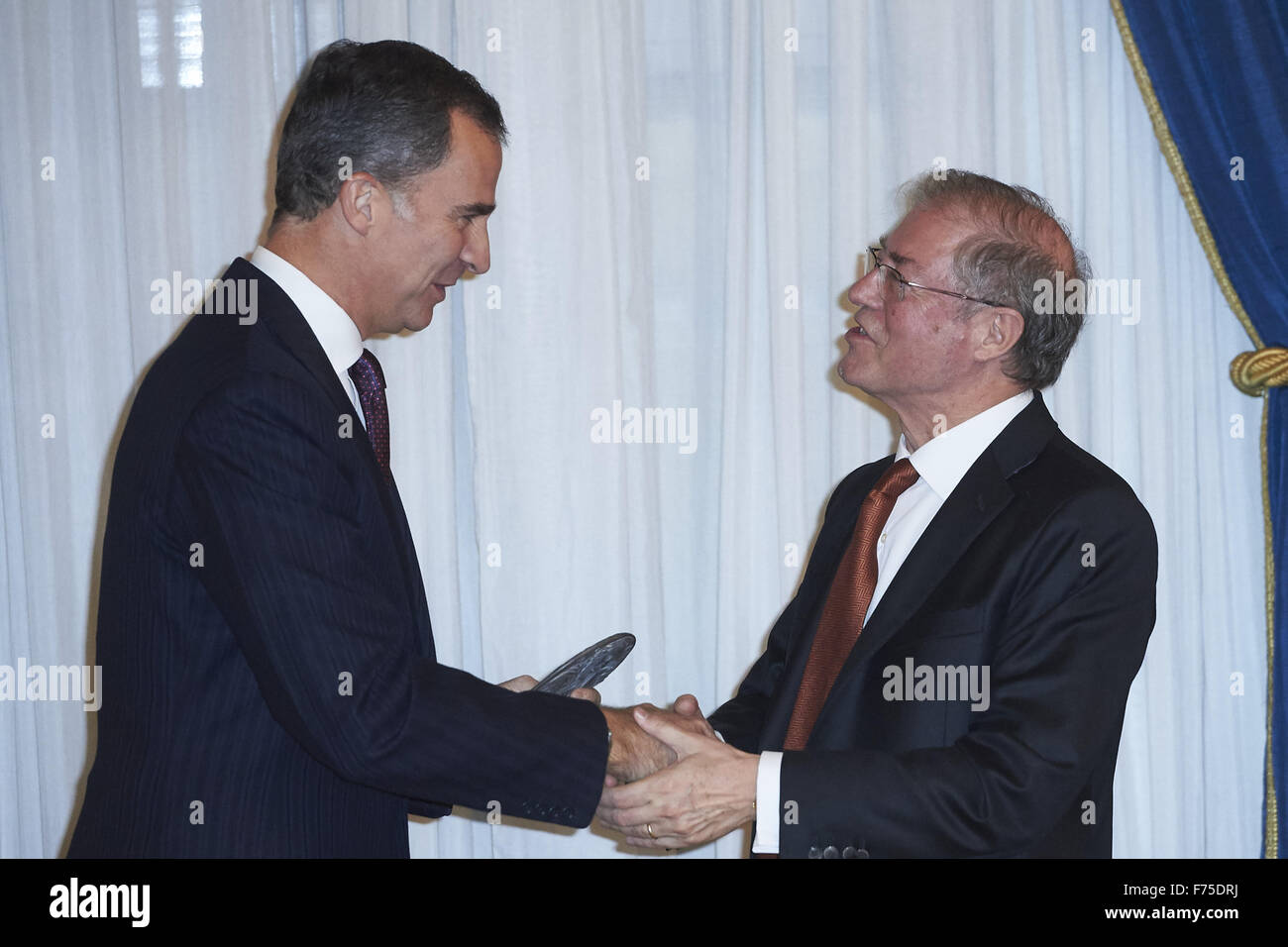 Madrid, Spain. 25th Nov, 2015. King Felipe VI of Spain attended the ...