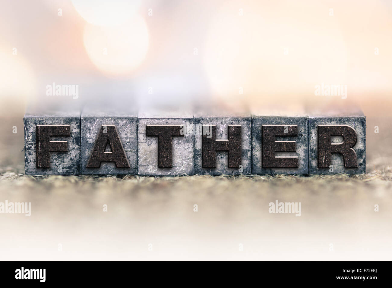 Word family written in vintage hi-res stock photography and images - Alamy