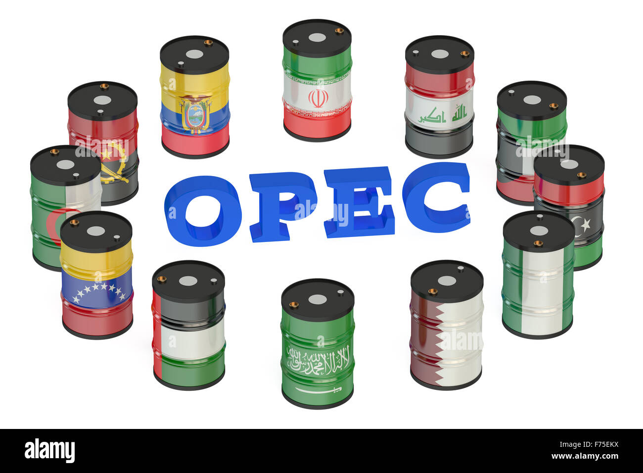Opec flag hi-res stock photography and images - Alamy