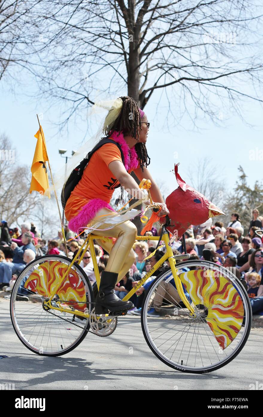 Bike decorated hi-res stock photography and images - Alamy