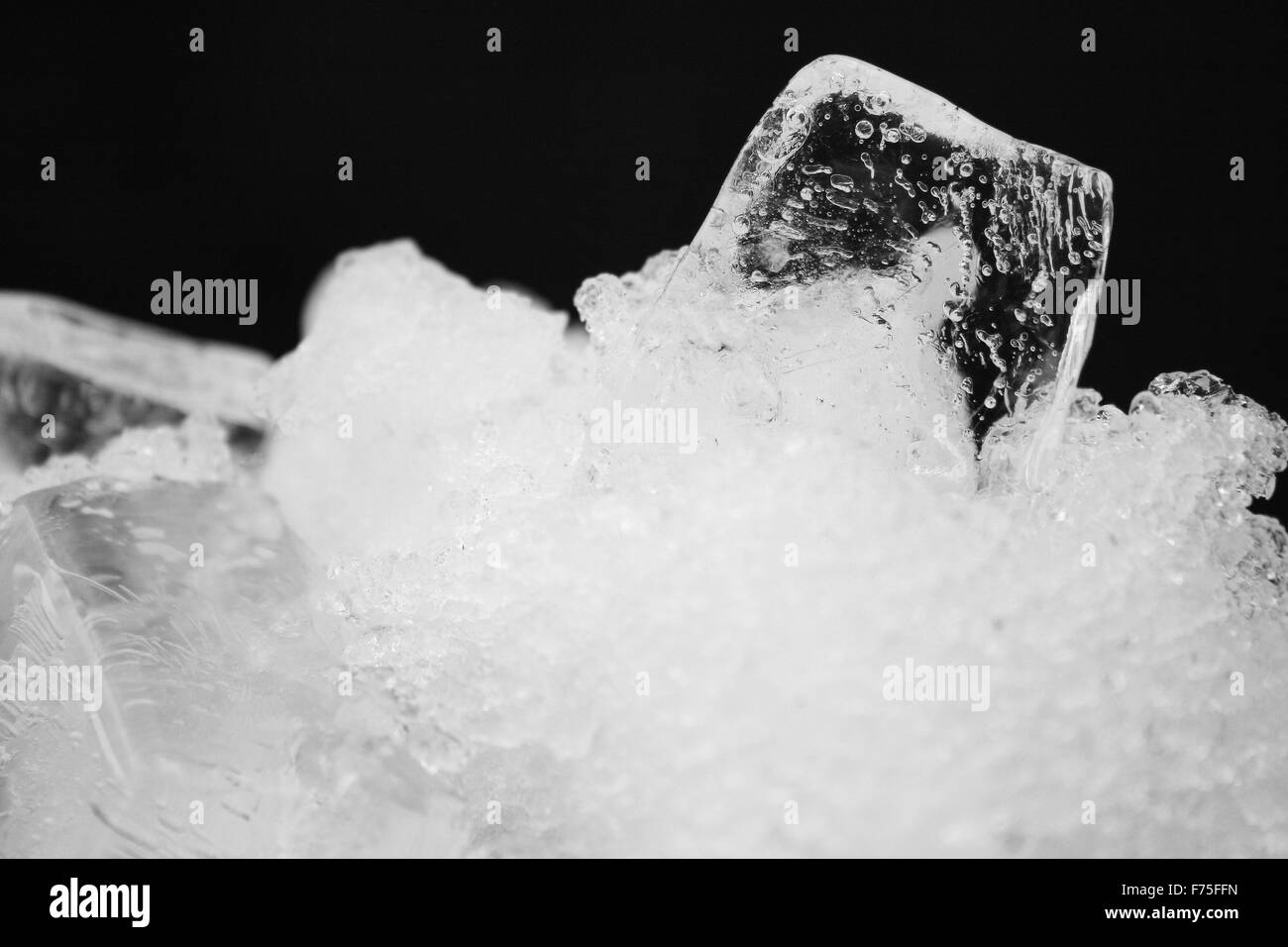 Melting of the ice Black and White Stock Photos & Images - Alamy