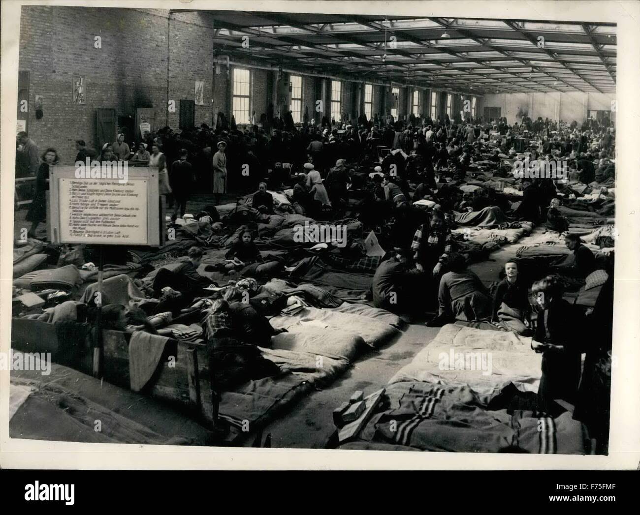 1955 - Factory owner gives refuge to East German refugees in Berlin The ...