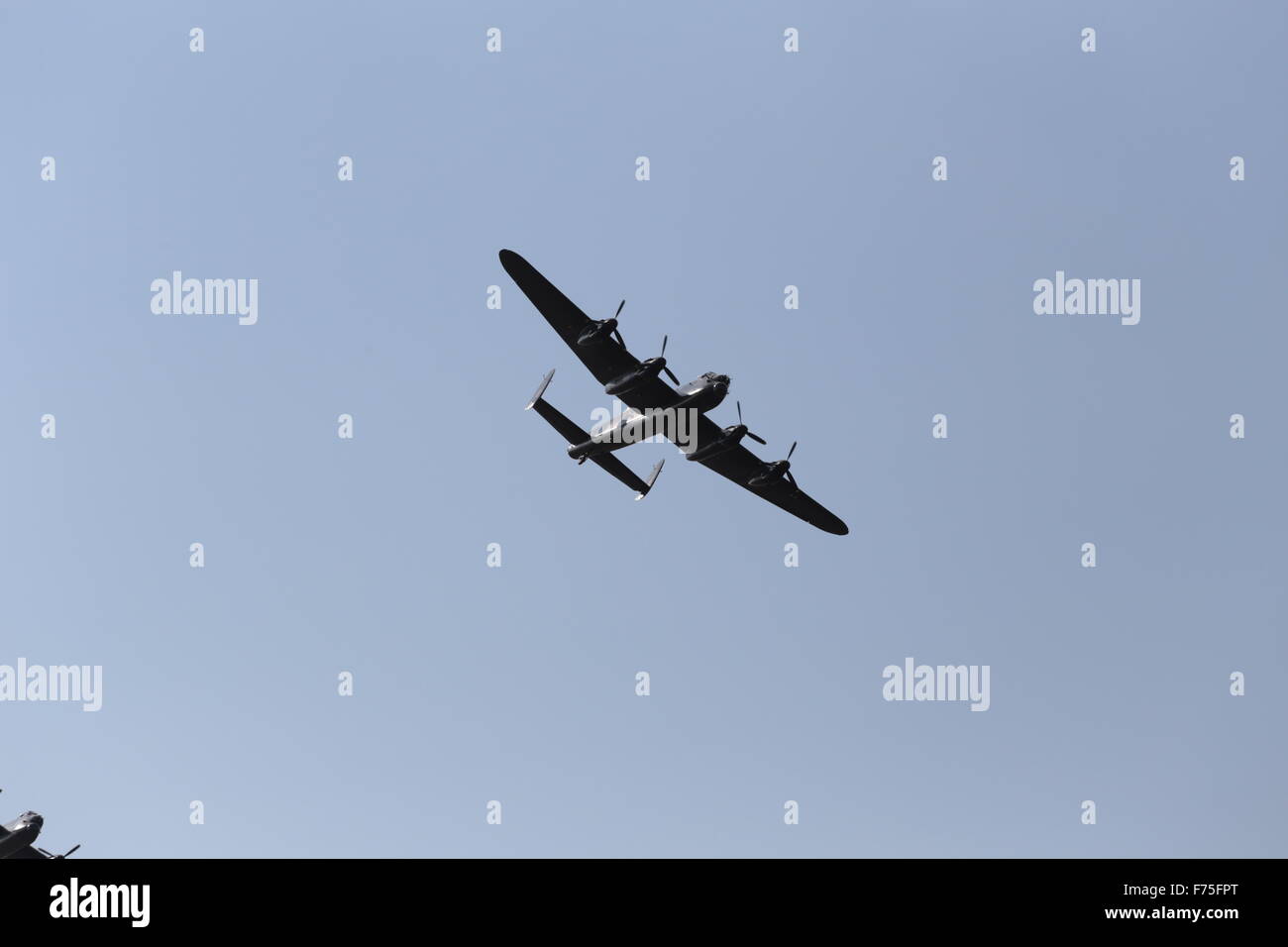 Avro Lancaster Bomber. A four engine heavy bomber which first saw ...