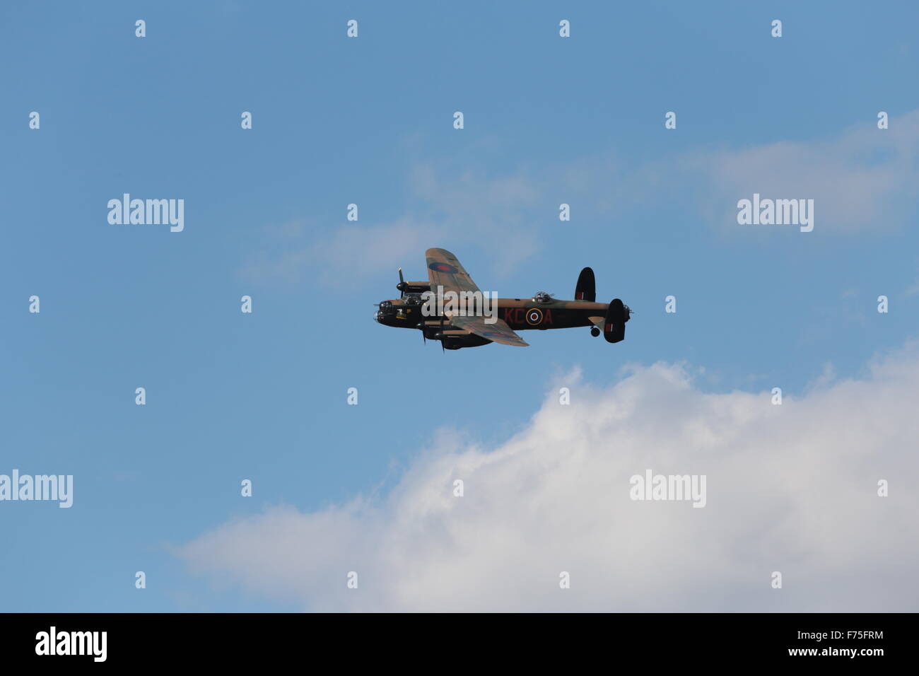 Avro Lancaster Bomber. A four engine heavy bomber which first saw ...